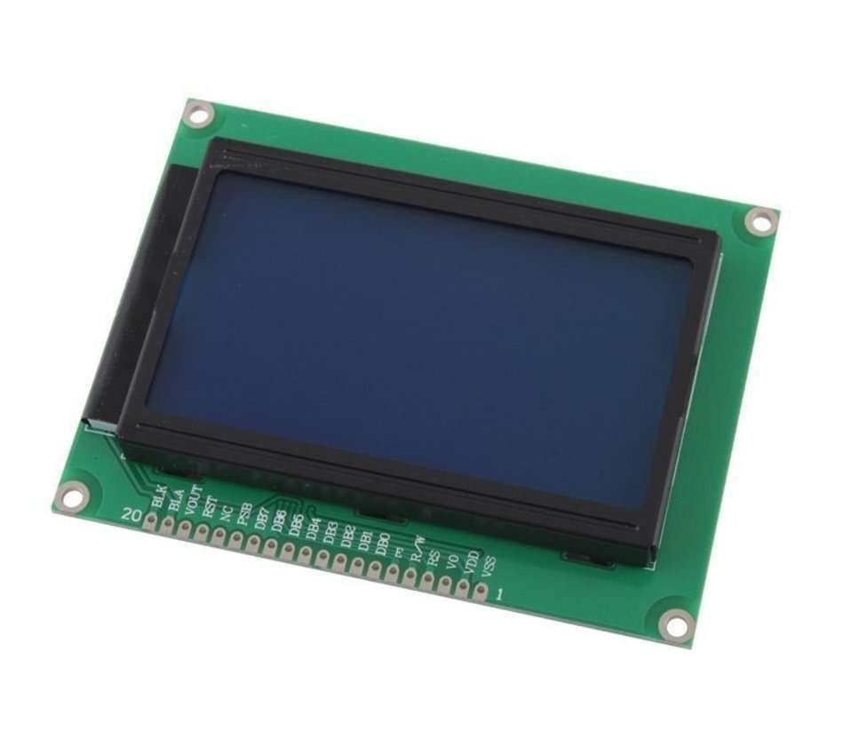 Display LCD 128x64 - Loja Vida de Silício