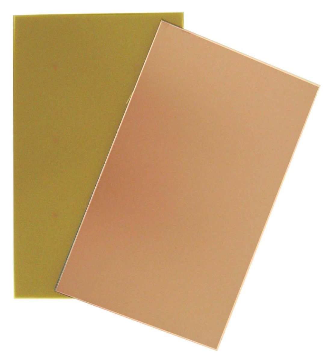 Placa de Fenolite Cobreada Dupla Face 30X20cm - Loja Vida de Silício