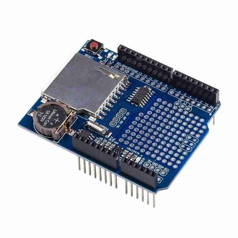 Data Logger Shield para Arduino - Loja Vida de Silício