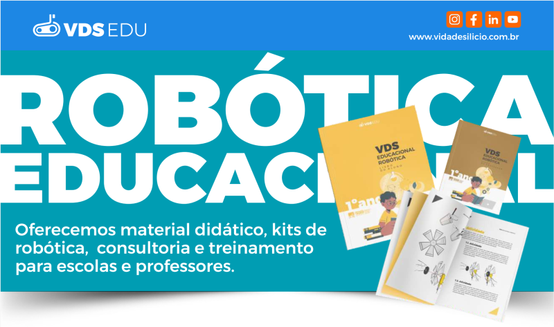 Kit Robótica Educacional com Livro Didático Impresso + Curso - Loja ...